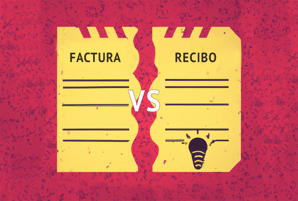 Diferencias entre las facturas y los recibos de pago - e-recibos
